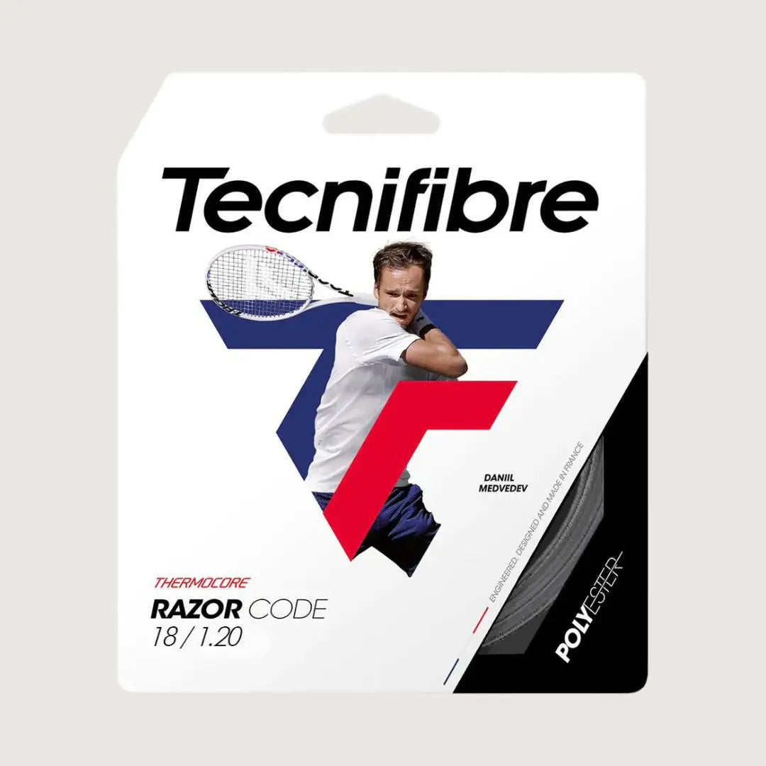 Tecnifibre Razor Code Tennis String - Carbon | Pro Sports Kuwait