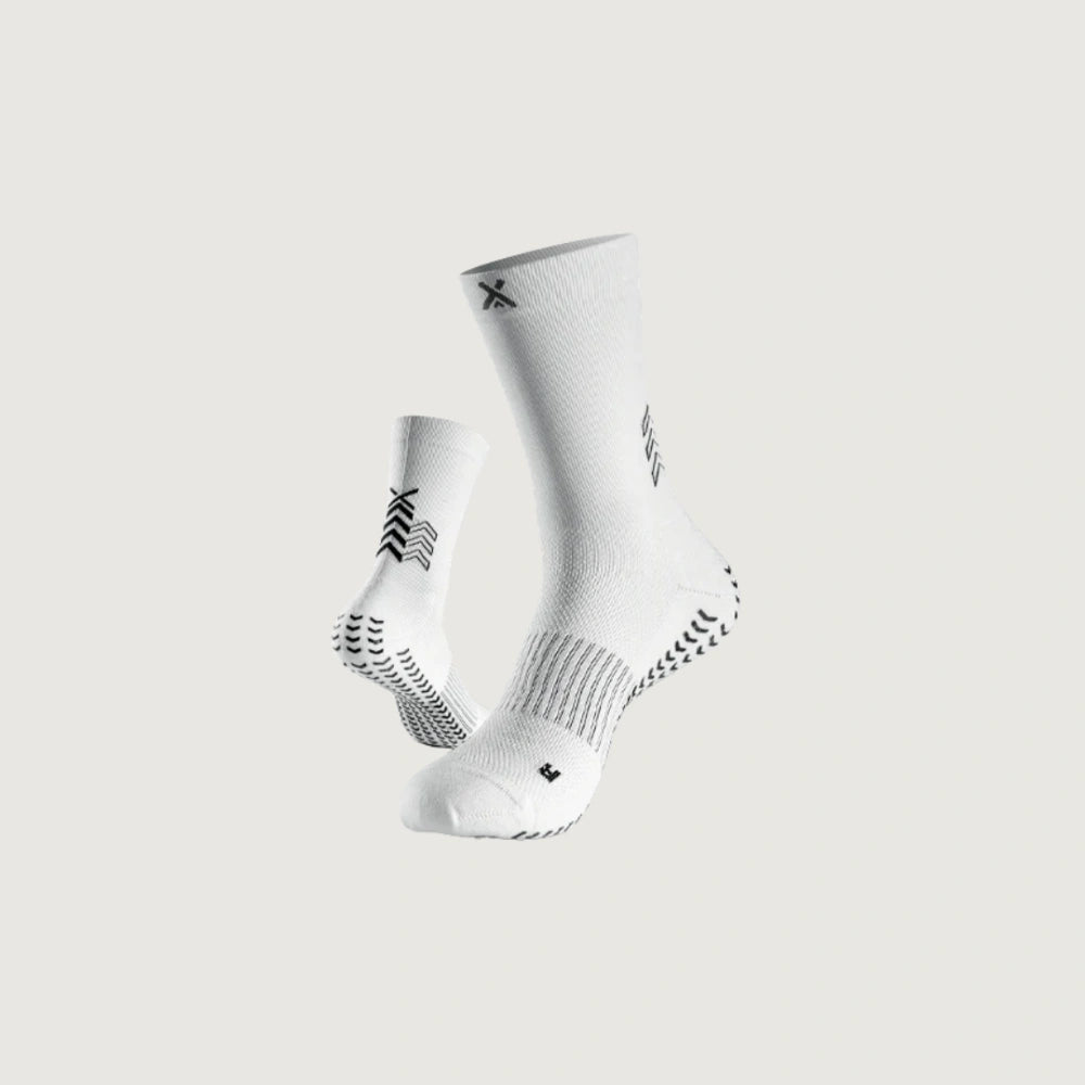 SOXPro Ultra Light Grip Socks - White | Anti-Slip Training Socks Kuwait