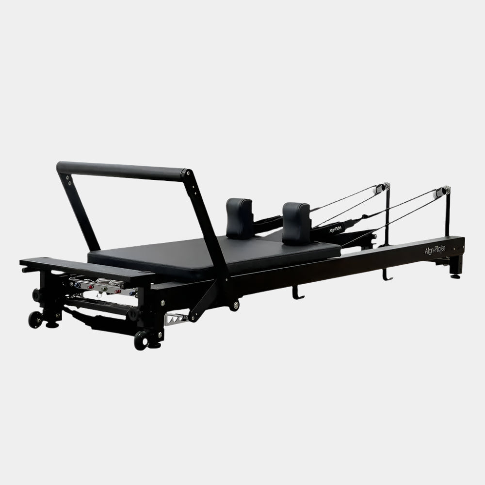 Align-Pilates C8-Pro Reformer - Black