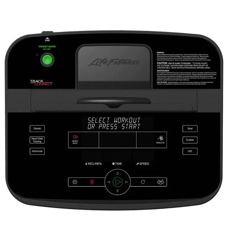 Life Fitness T5 Treadmill 3 HP - Track Console