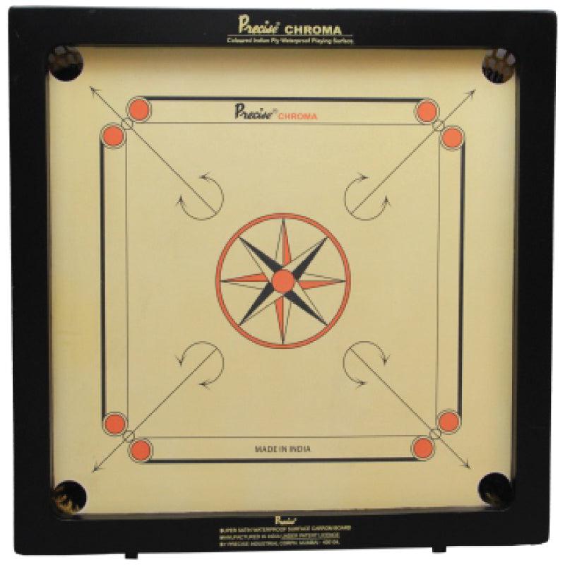 Precise Chroma Superb Carrom Board - 6 mm | Carrom Board Online | Pro ...