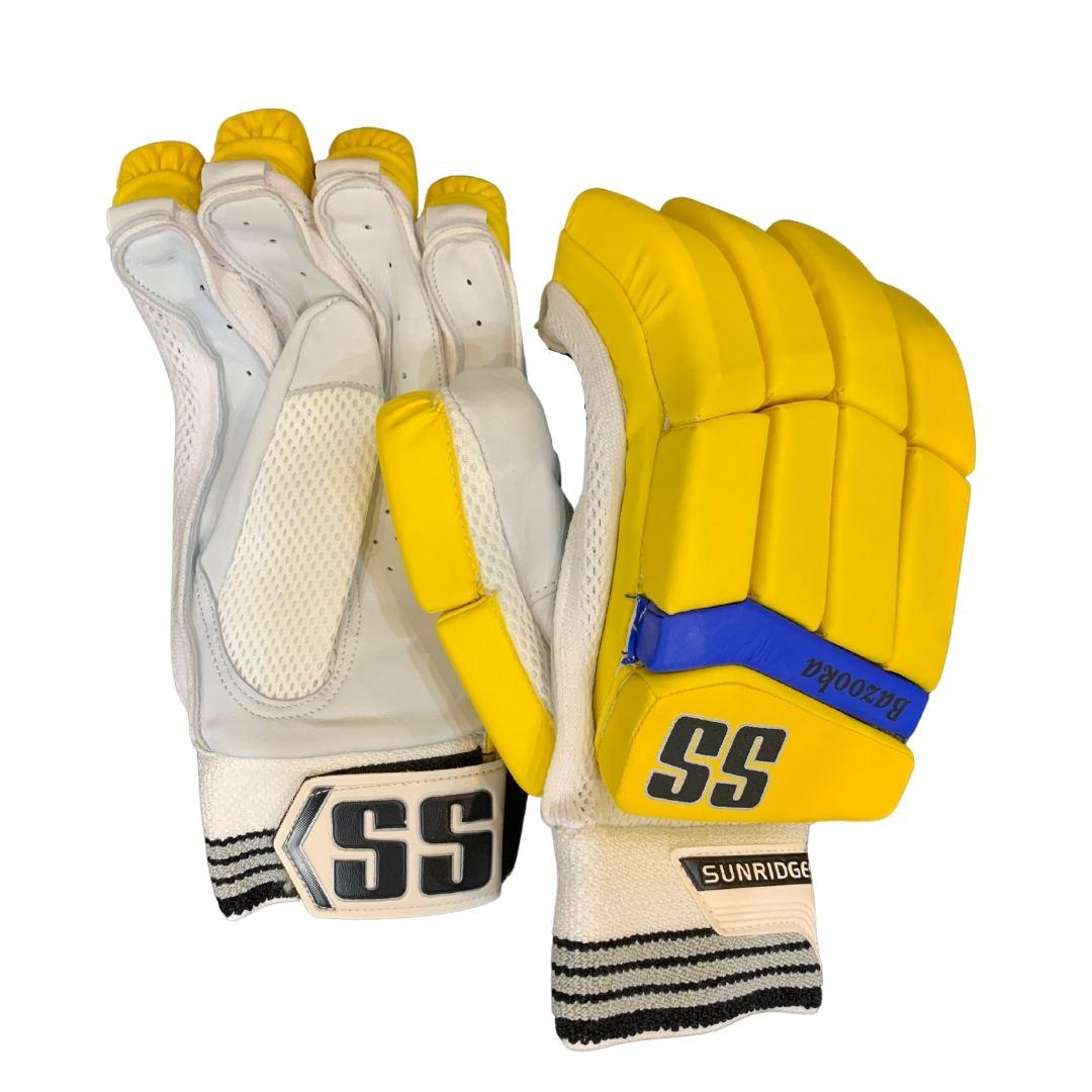 SS Bazooka Batting Gloves - Yellow | Pro Sports